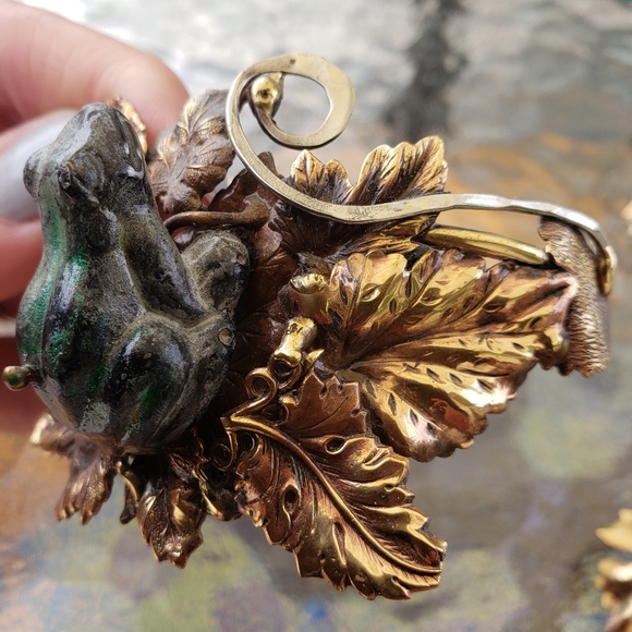 Artisan | Jewelry | Exquisite Set Artisan Frog Neck Collar And Cuff ...